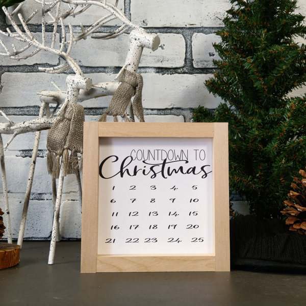 Countdown to Christmas - Mini Sign | Jane